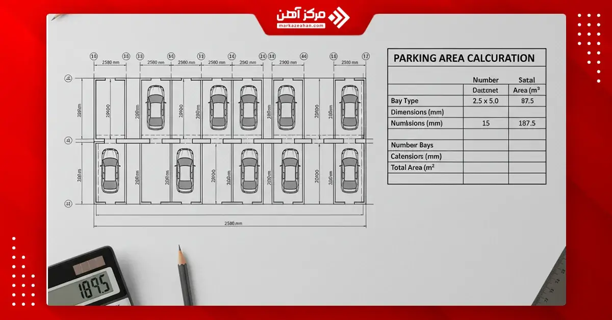 نحوه محاسبه متراژ پارکینگ در سند ملک چیست؟ راهنمای جامع - مرکزآهن